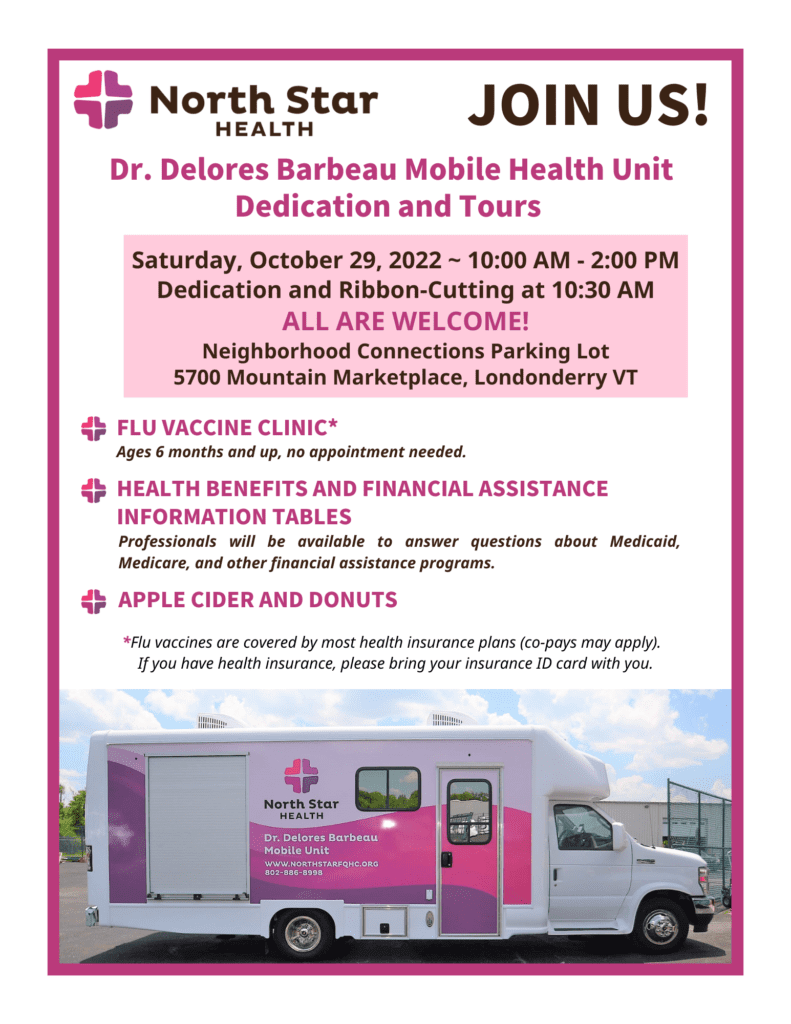 Dedication and Tours of Dr. Delores Barbeau Mobile Unit, and Community ...